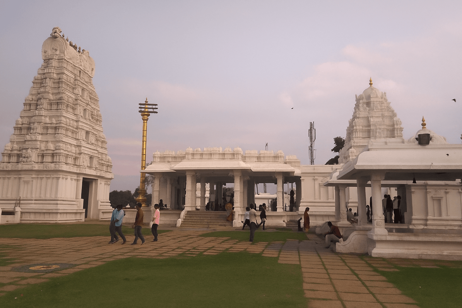 Sanghi Temple: Best place for meditation in Hyderabad - Kahanigram